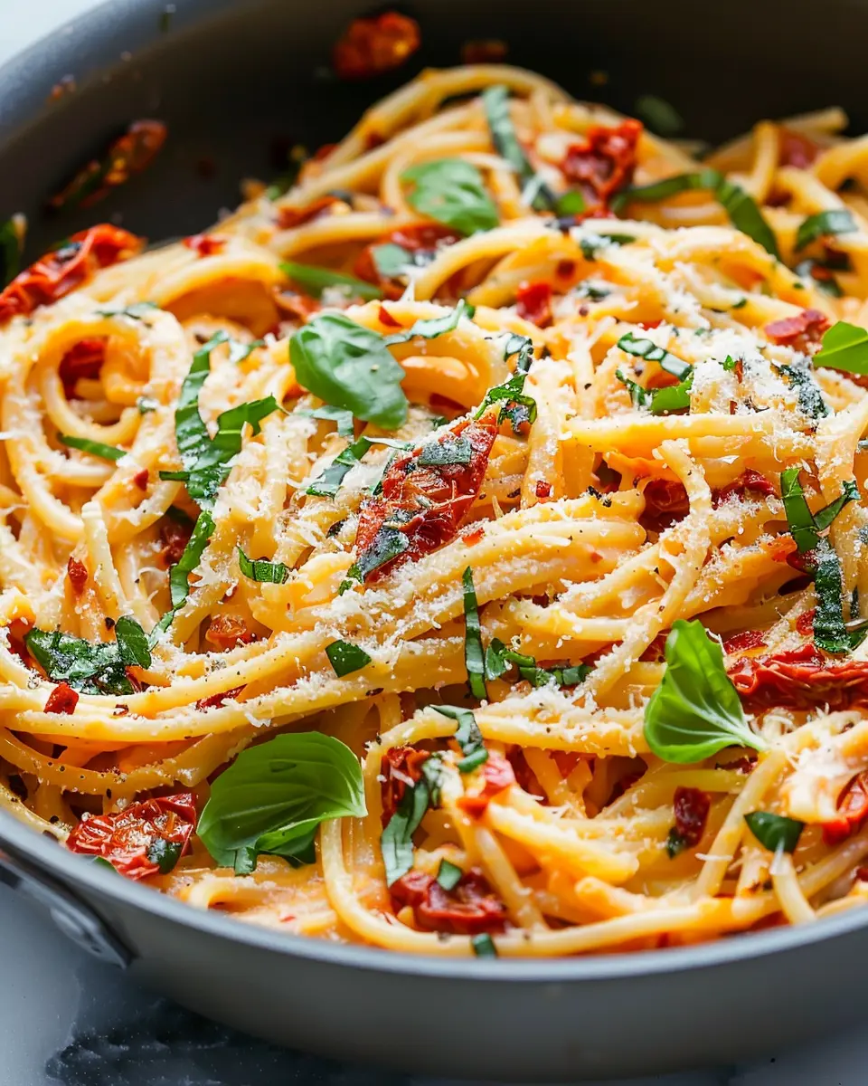 sun-dried tomato pasta recipe
